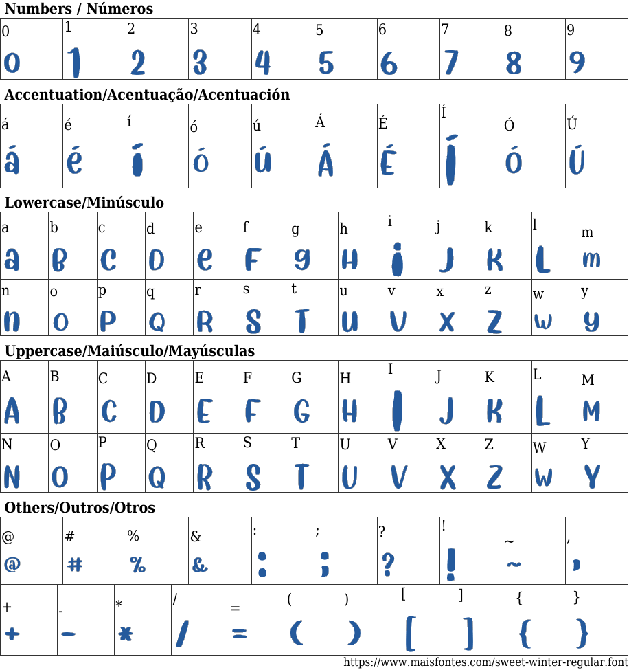 Sweet Winter Regular Font: Free Download | MaisFontes