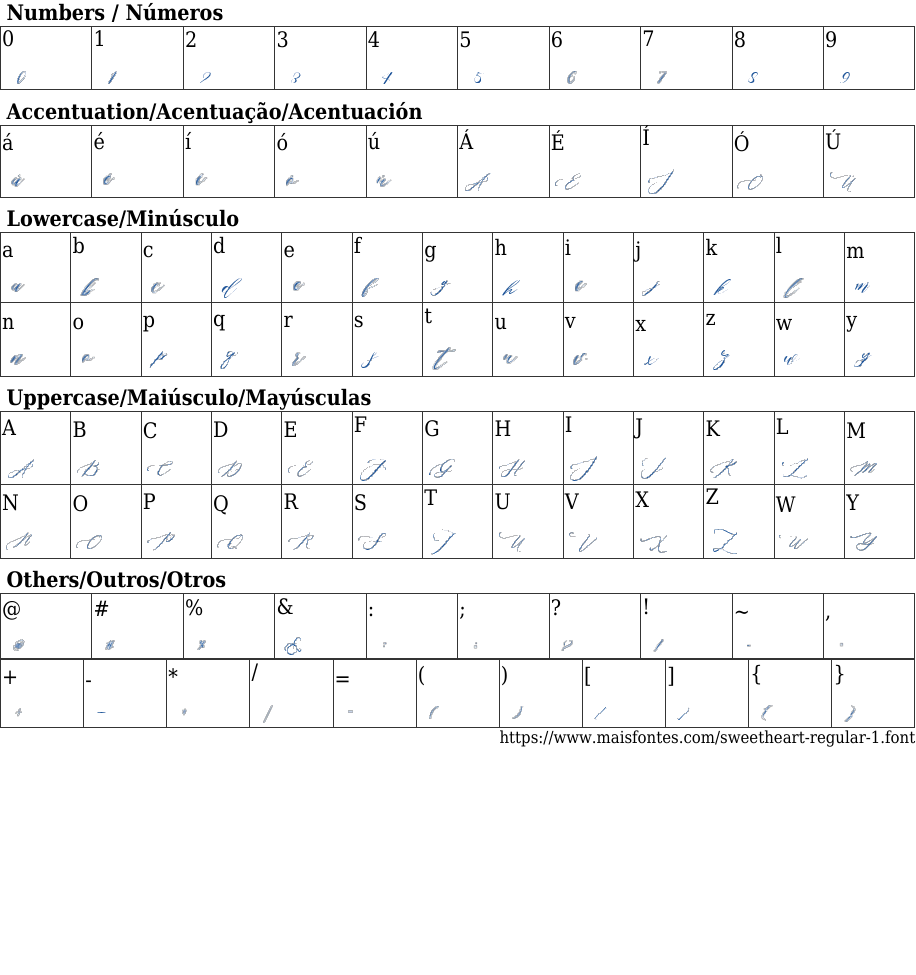Sweetheart Semi Script Regular: Free Font Download | MaisFontes