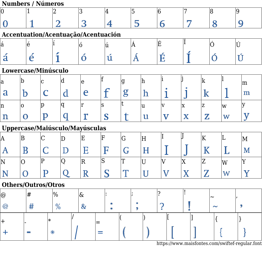 Swift EF Regular: Free Font Download | MaisFontes