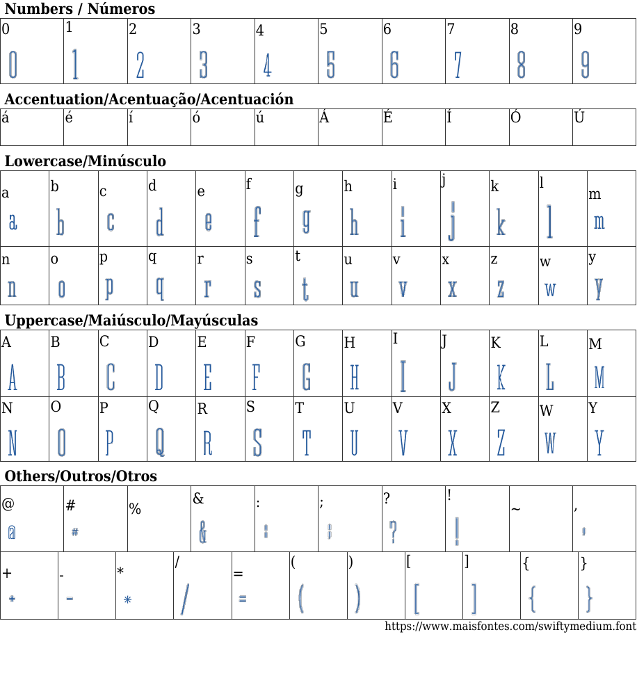 Swifty Medium: Free Font Download | MaisFontes