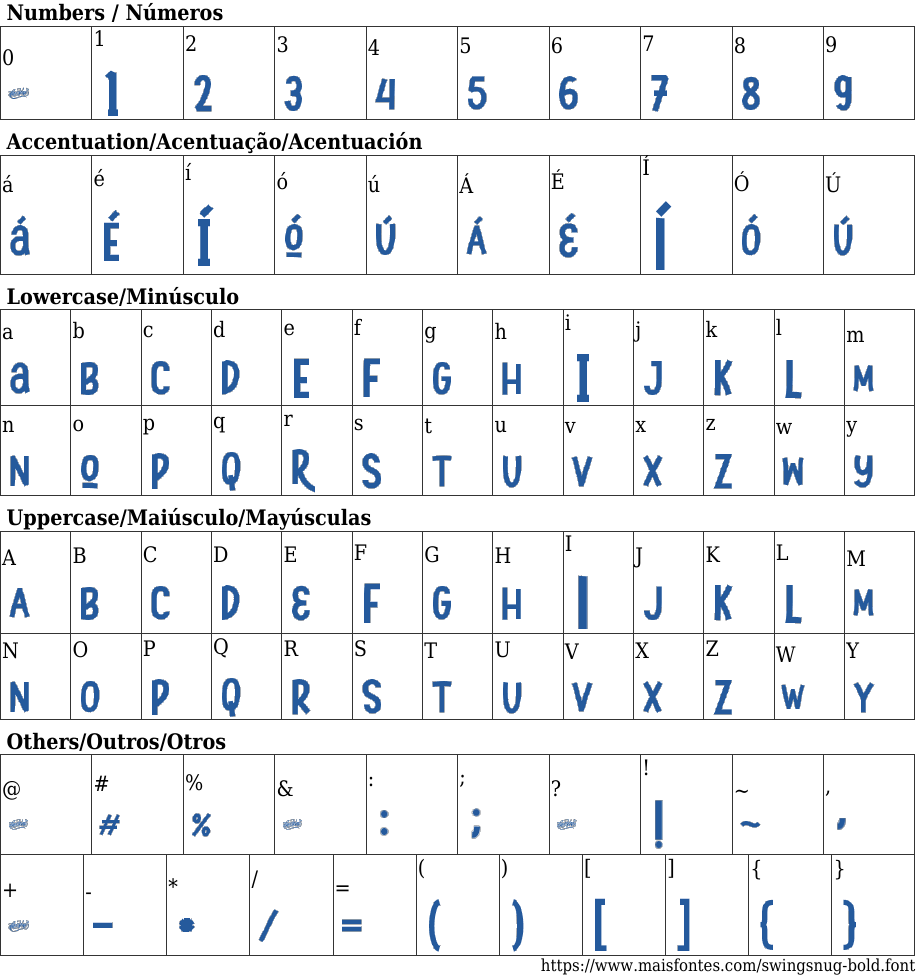 Swingsnug Bold: Baixar Fonte Grátis | MaisFontes