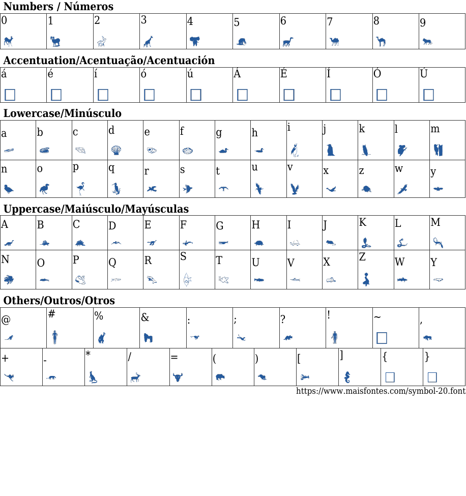 SYMBOL 20: Baixar Fonte Grátis | MaisFontes