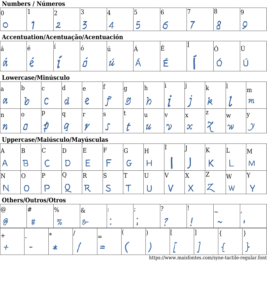 Syne Tactile Regular: Baixar Fonte Grátis | MaisFontes