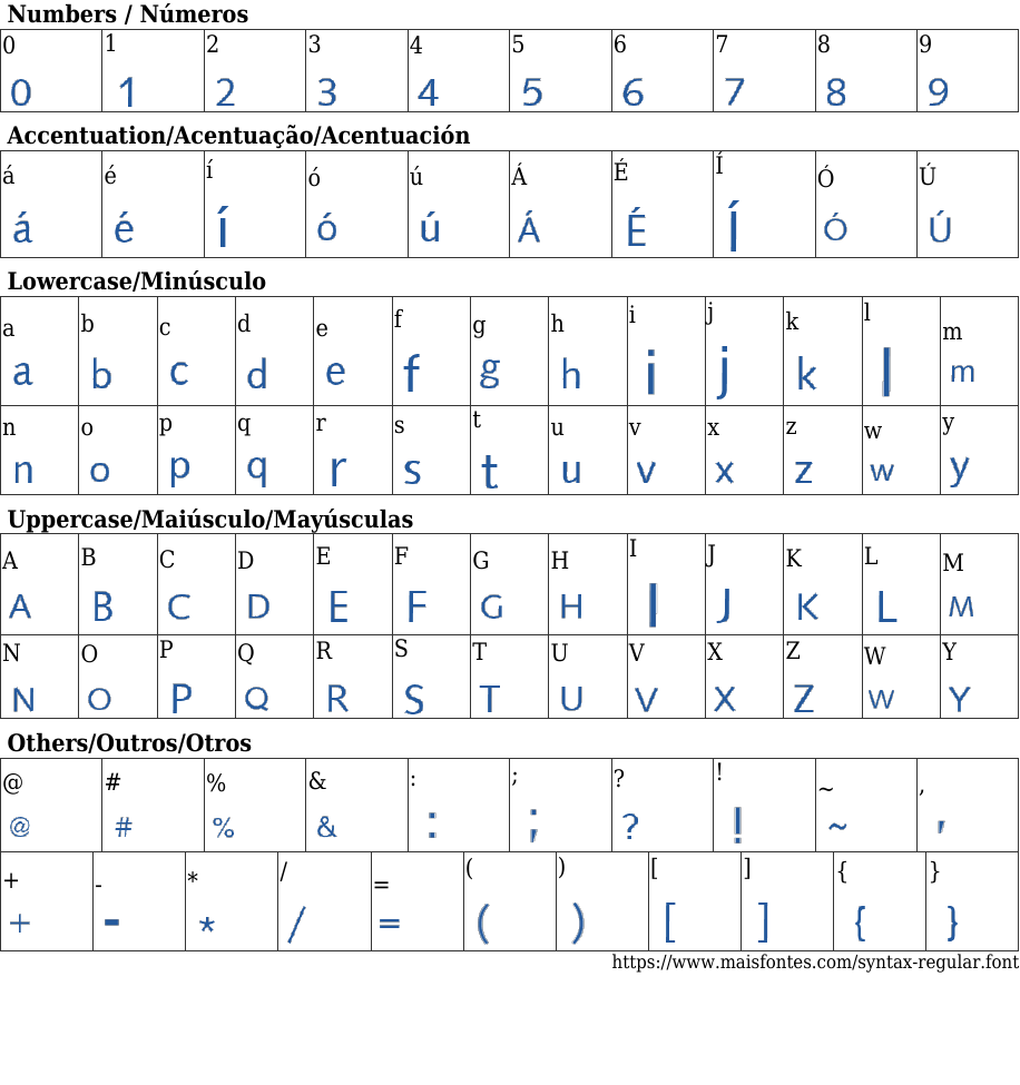 Syntax Regular: Free Font Download | MaisFontes