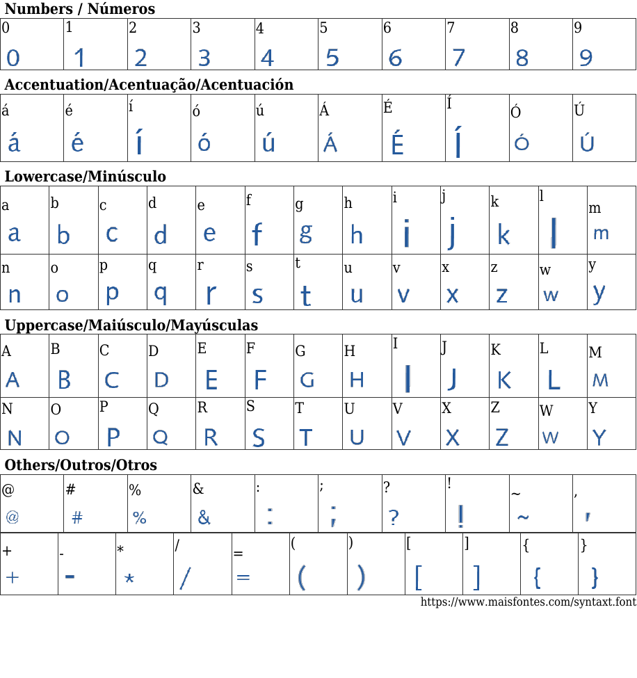Syntax T: Free Font Download | MaisFontes