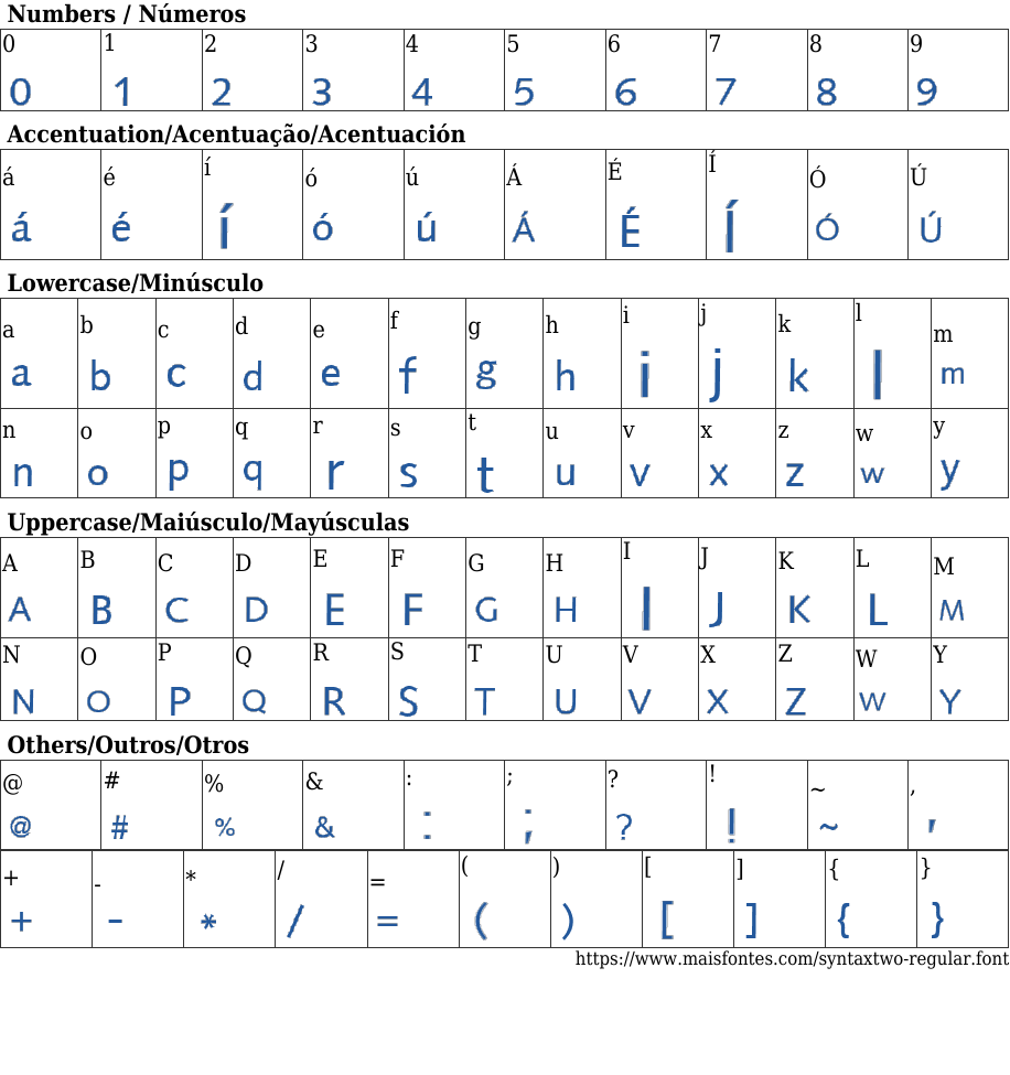 Syntax Two Regular Font: Free Download | MaisFontes