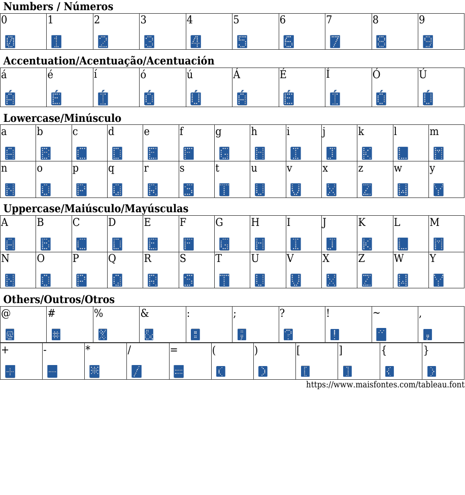 Tableau: Free Font Download | MaisFontes