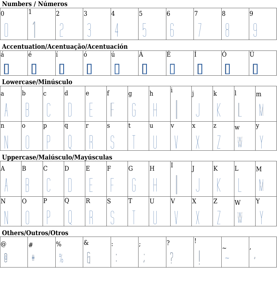 Tall Script: Free Font Download | MaisFontes