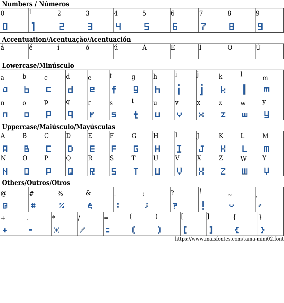 Tama mini02: Free Font Download | MaisFontes