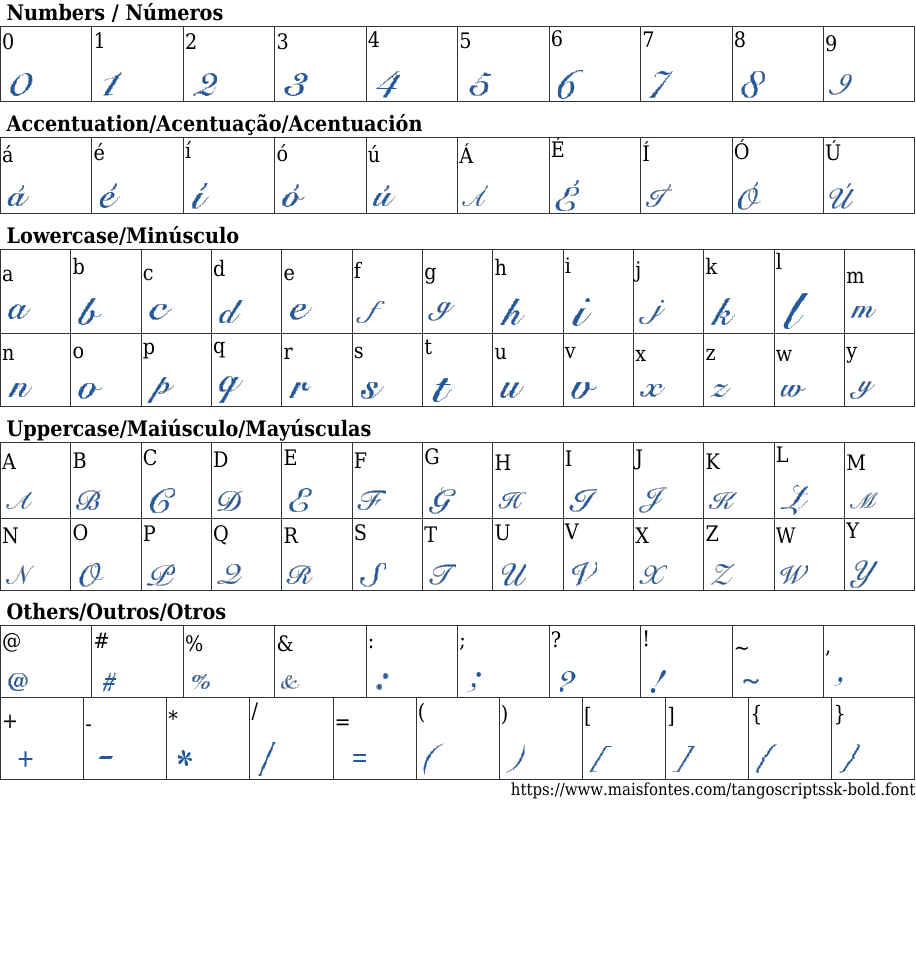 Tango Script SSK Bold: Free Font Download | MaisFontes