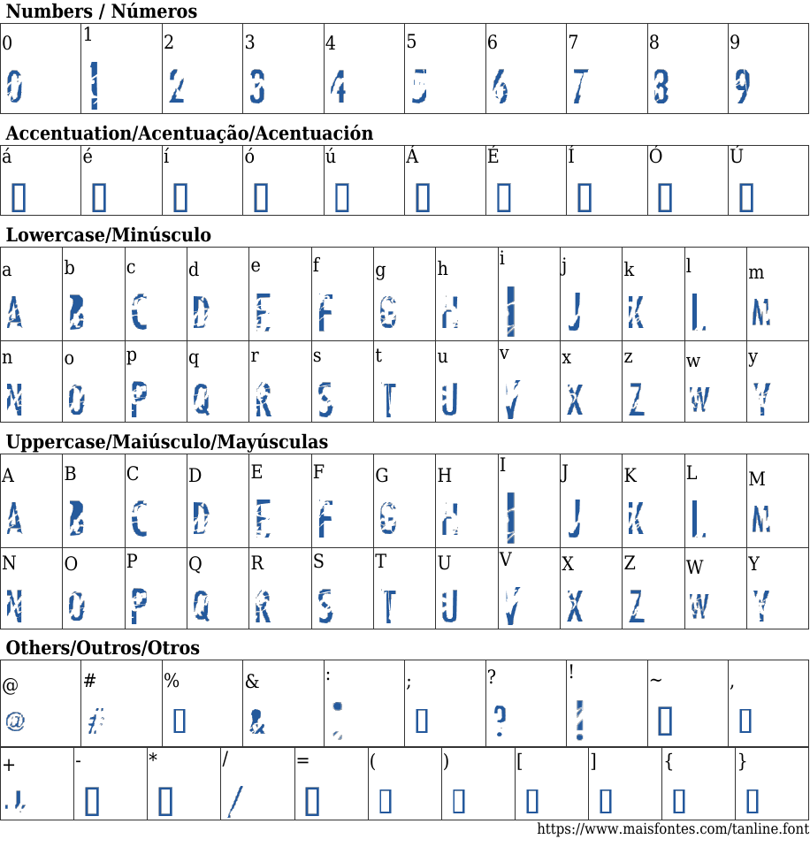 Tanline: Free Font Download | MaisFontes