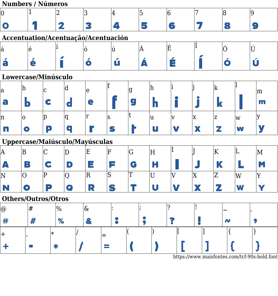 TCF 90s Bold: Free Font Download | MaisFontes