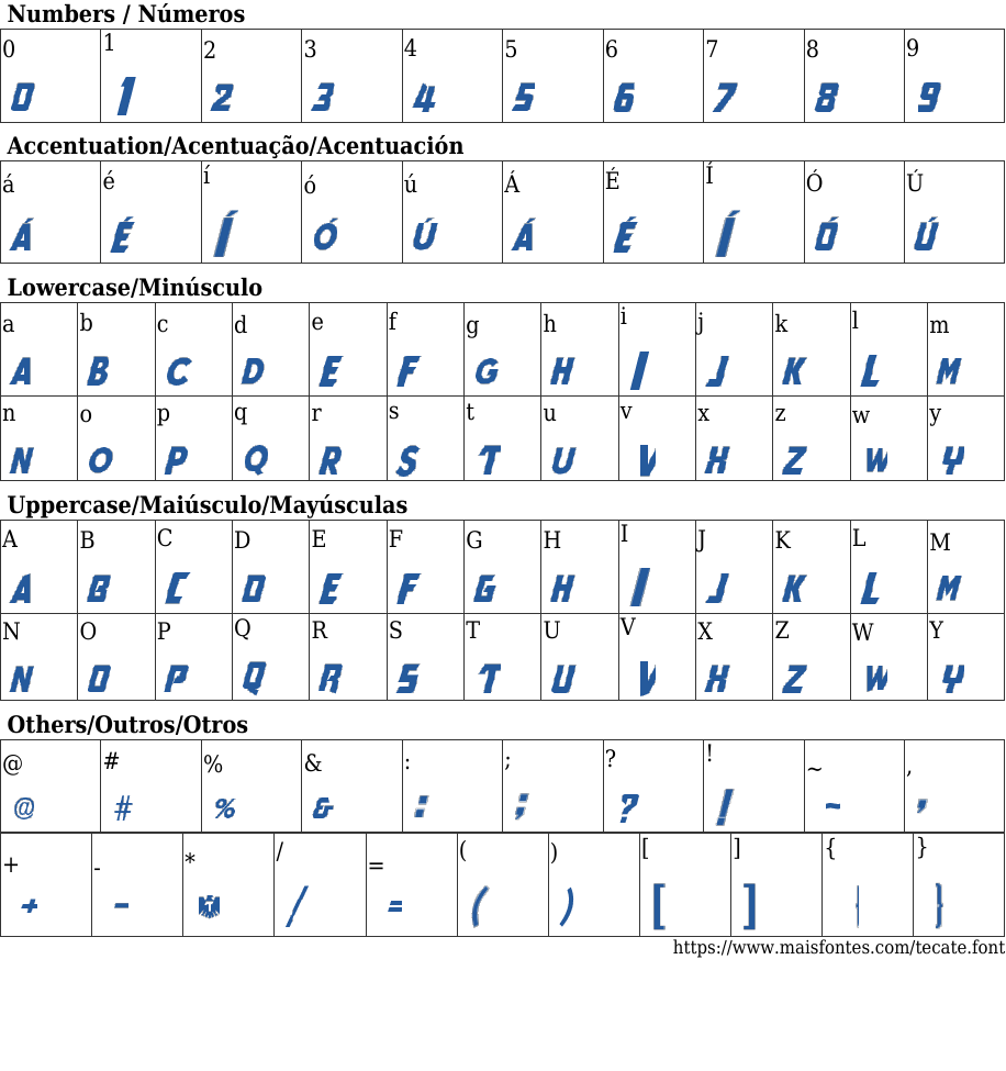 Tecate Font: Free Download | MaisFontes