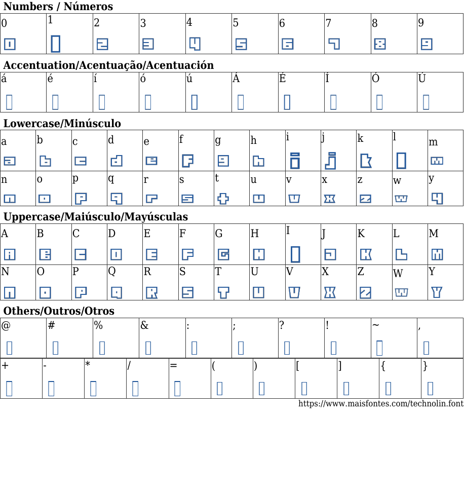TECHNOLIN: Baixar Fonte Grátis | MaisFontes