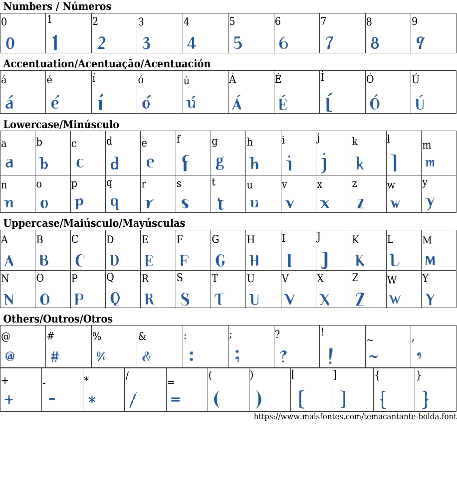 TemaCantante Bold Alternative: Free Font Download | MaisFontes