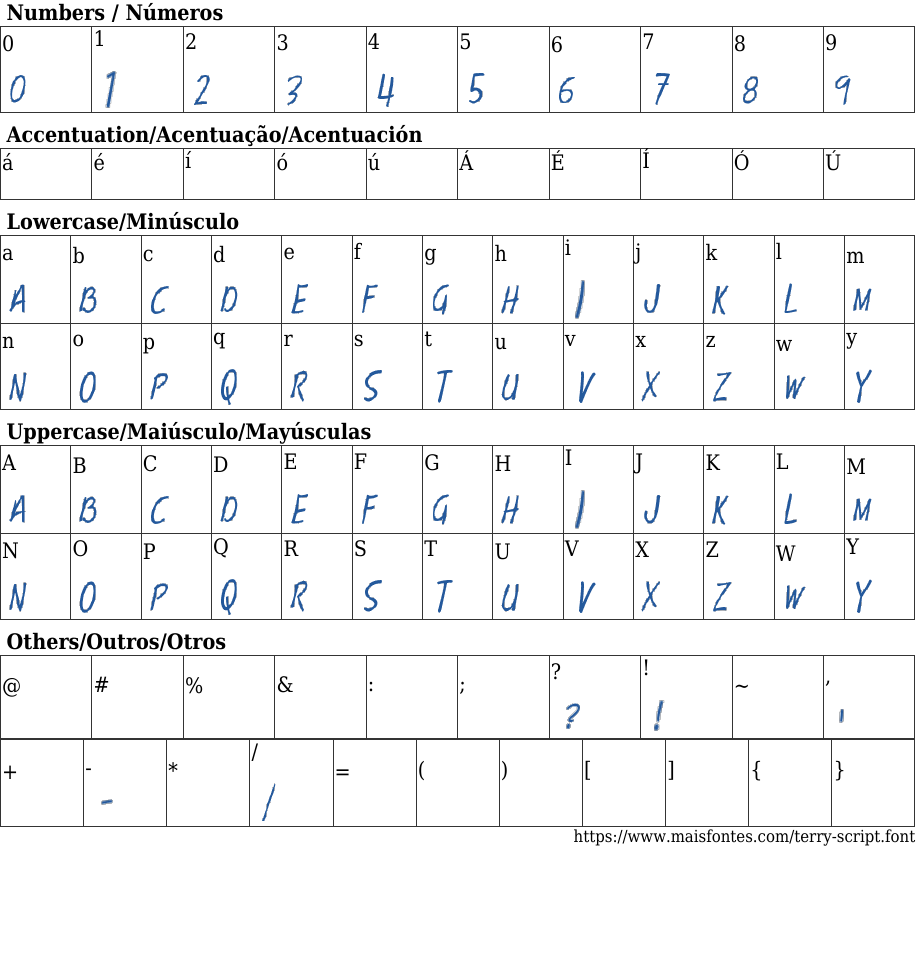 Terry Script: Baixar Fonte Grátis | MaisFontes
