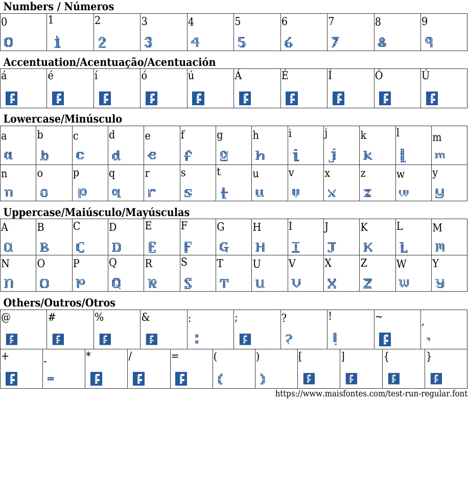 Test Run Regular: Baixar Fonte Grátis | MaisFontes