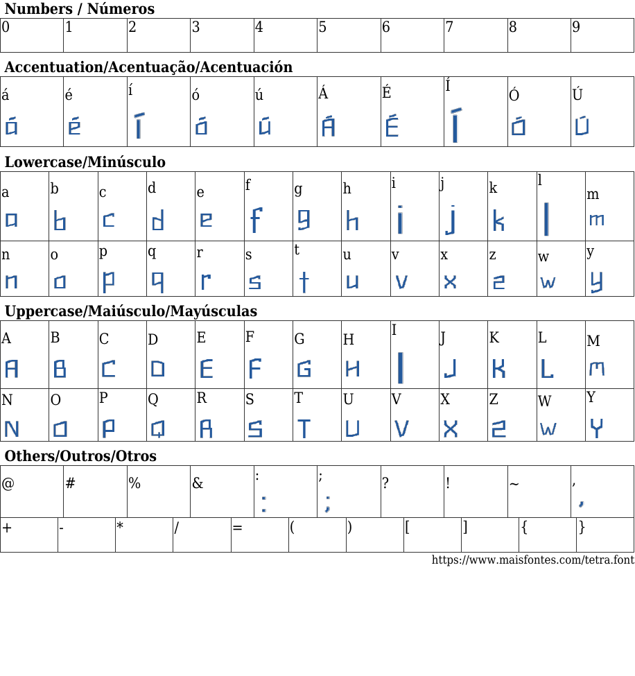 Tetra: Free Font Download | MaisFontes
