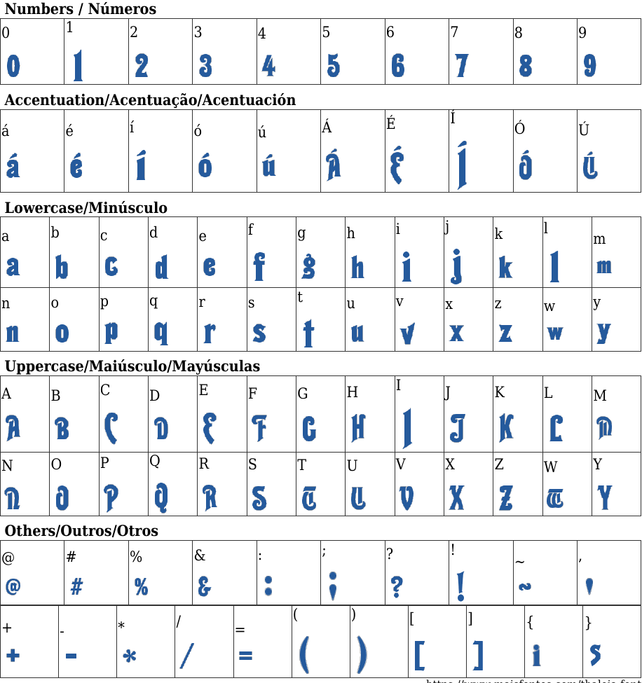 Thaleia Font: Free Download | MaisFontes