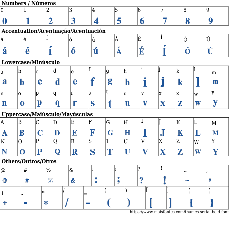 Thames Serial Bold: Free Font Download | MaisFontes