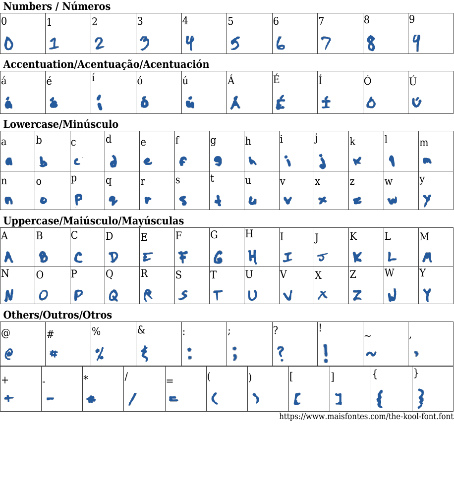 The Kool Font: Baixar Fonte Grátis | MaisFontes