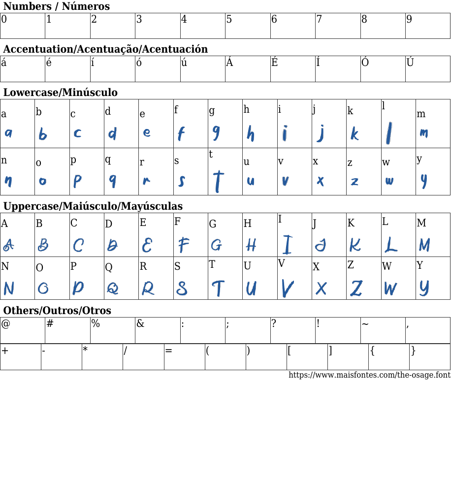 The Osage: Free Font Download | MaisFontes