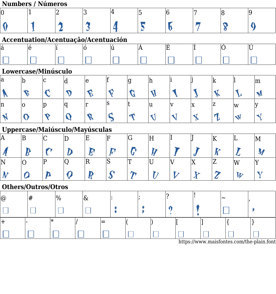 The Plain Font: Free Download | MaisFontes