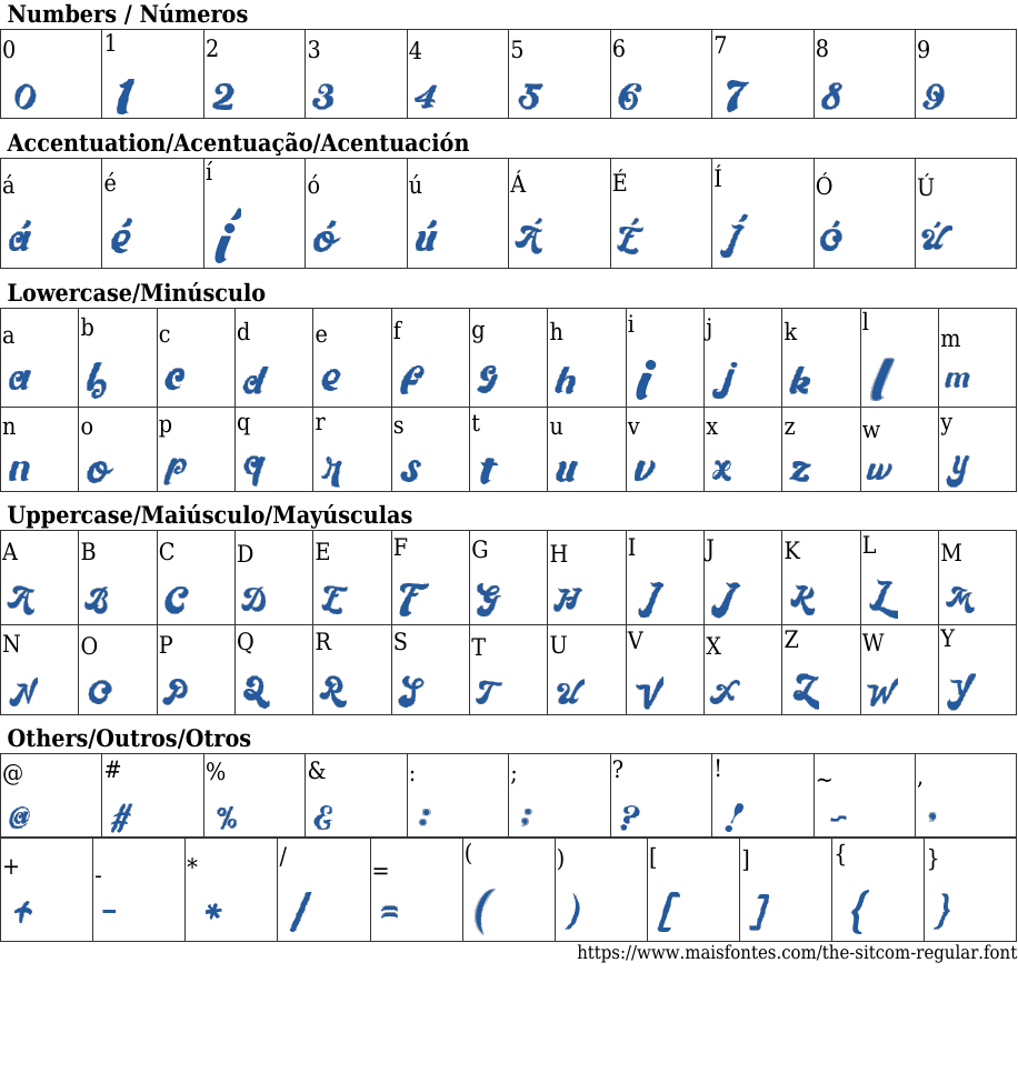 The Sitcom Regular: Baixar Fonte Grátis | MaisFontes