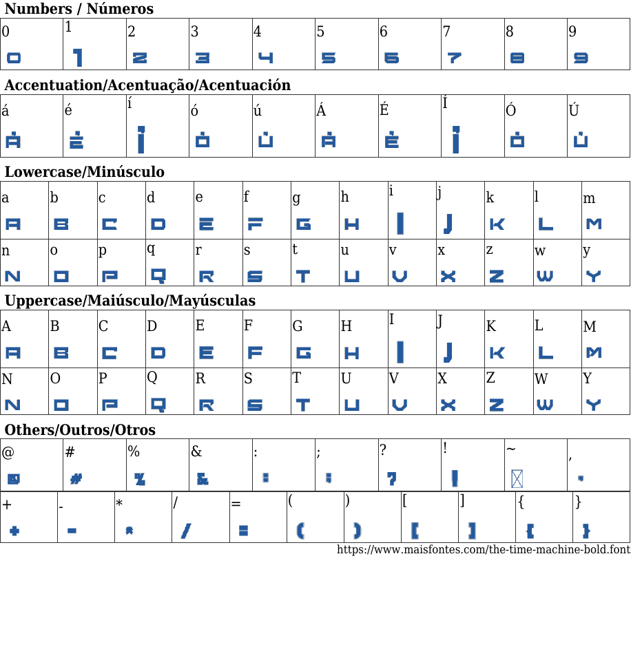 The Time Machine Bold: Free Font Download | MaisFontes