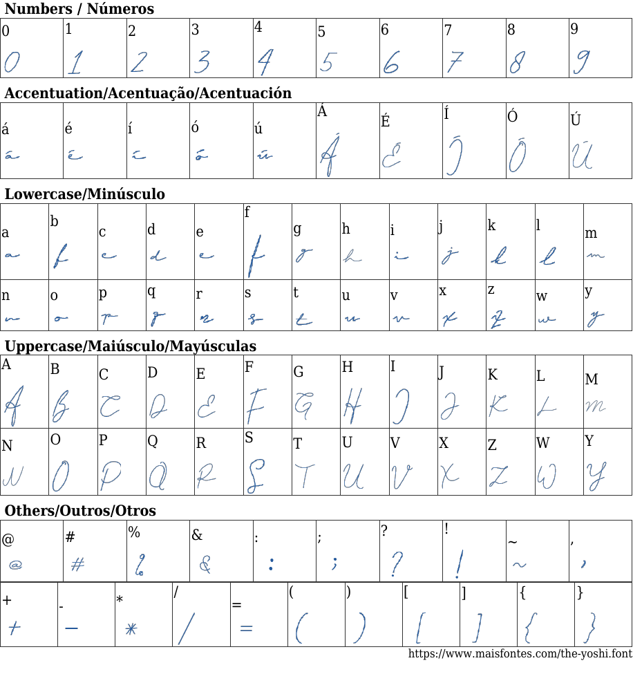 The Yoshi: Free Font Download | MaisFontes