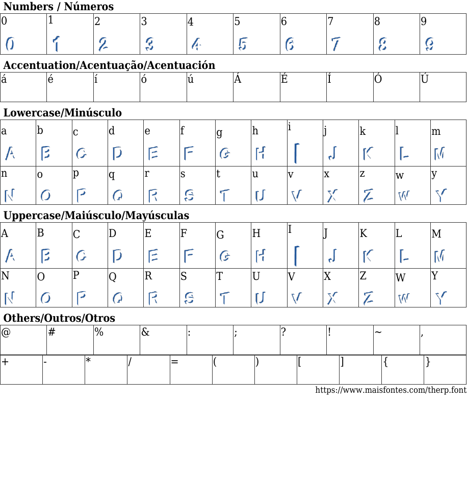 Therp: Free Font Download | MaisFontes