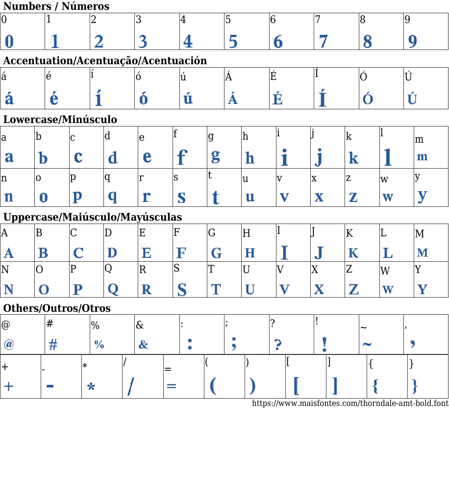 Thorndale AMT Bold: Free Font Download | MaisFontes