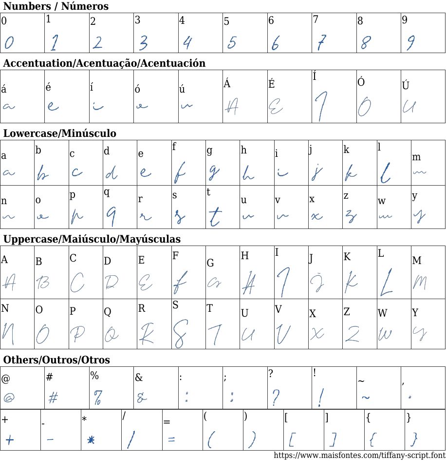 Tiffany Script: Free Font Download | MaisFontes