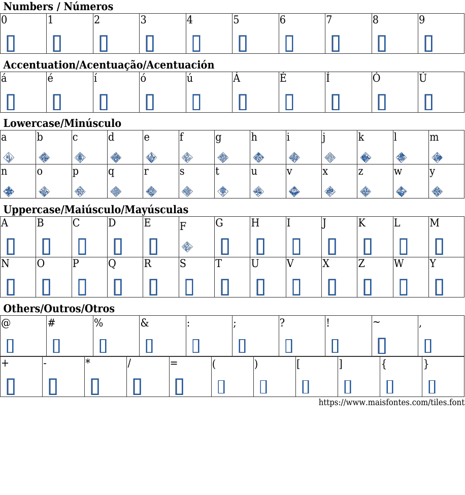 Tiles: Free Font Download | MaisFontes