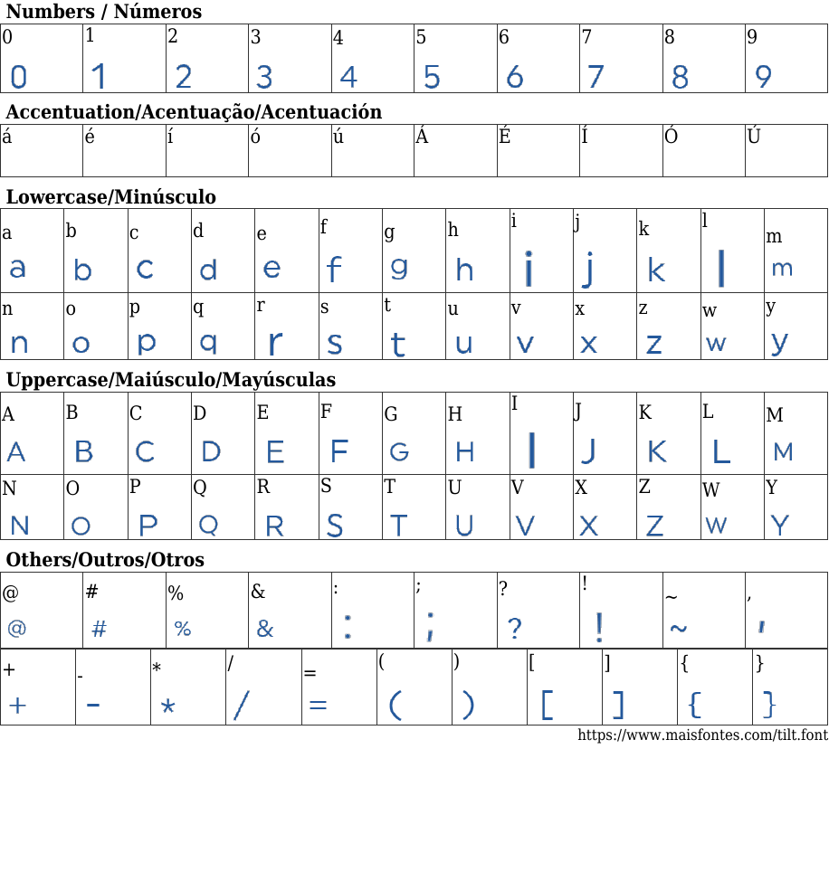 Tilt Font: Free Download | MaisFontes