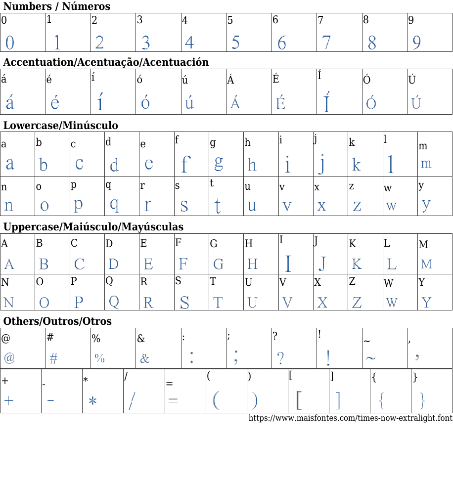Times Now ExtraLight: Free Font Download | MaisFontes