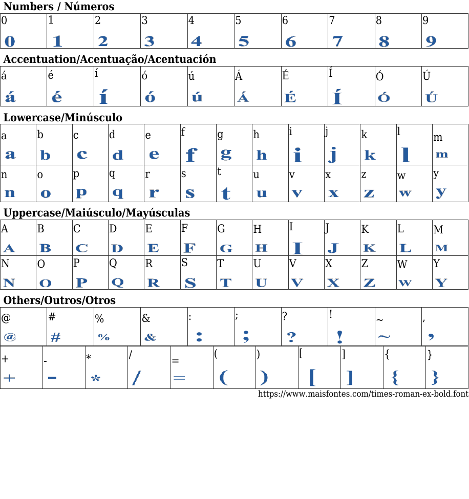Times Roman Extended Bold: Download Free Font | MaisFontes