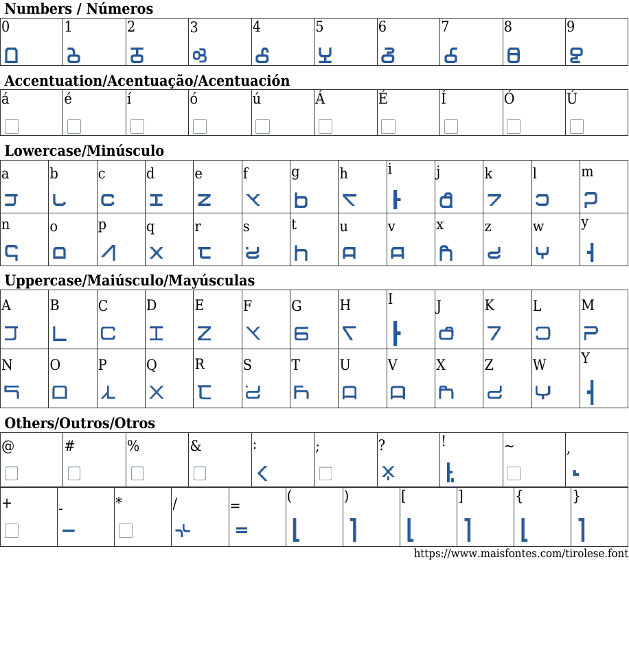 Tirolese: Free Font Download | MaisFontes