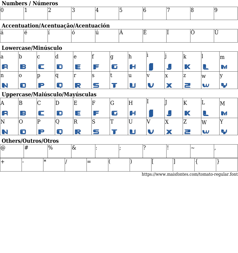 Tomato Regular: Baixar Fonte Grátis | MaisFontes