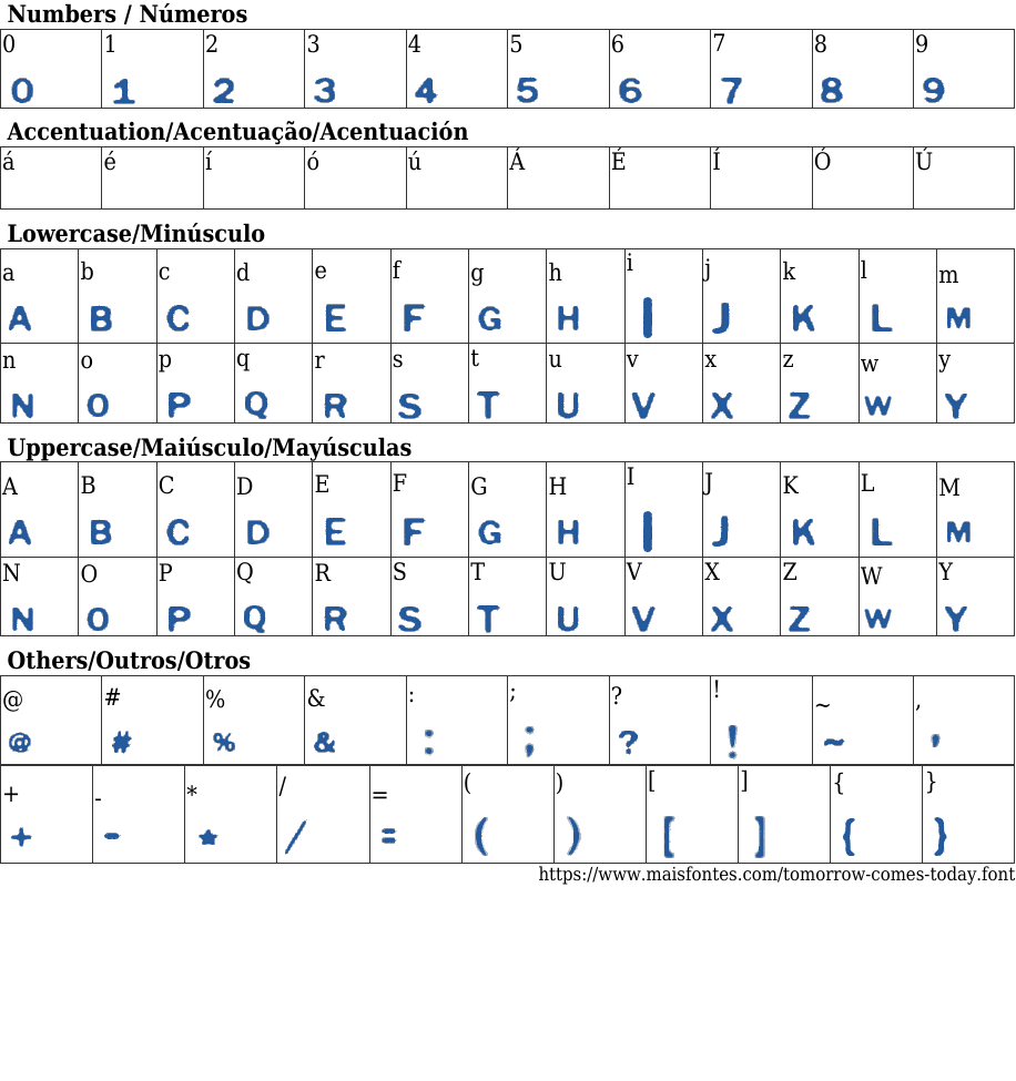 Tomorrow Comes Today: Free Font Download | MaisFontes