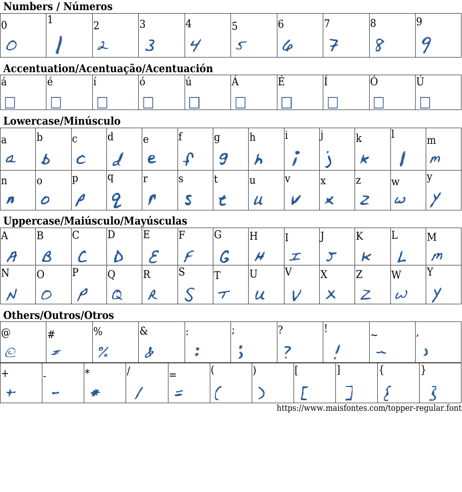 Topper Regular: Baixar Fonte Grátis | MaisFontes