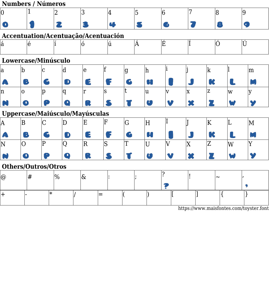Toyster: Baixar Fonte Grátis | MaisFontes