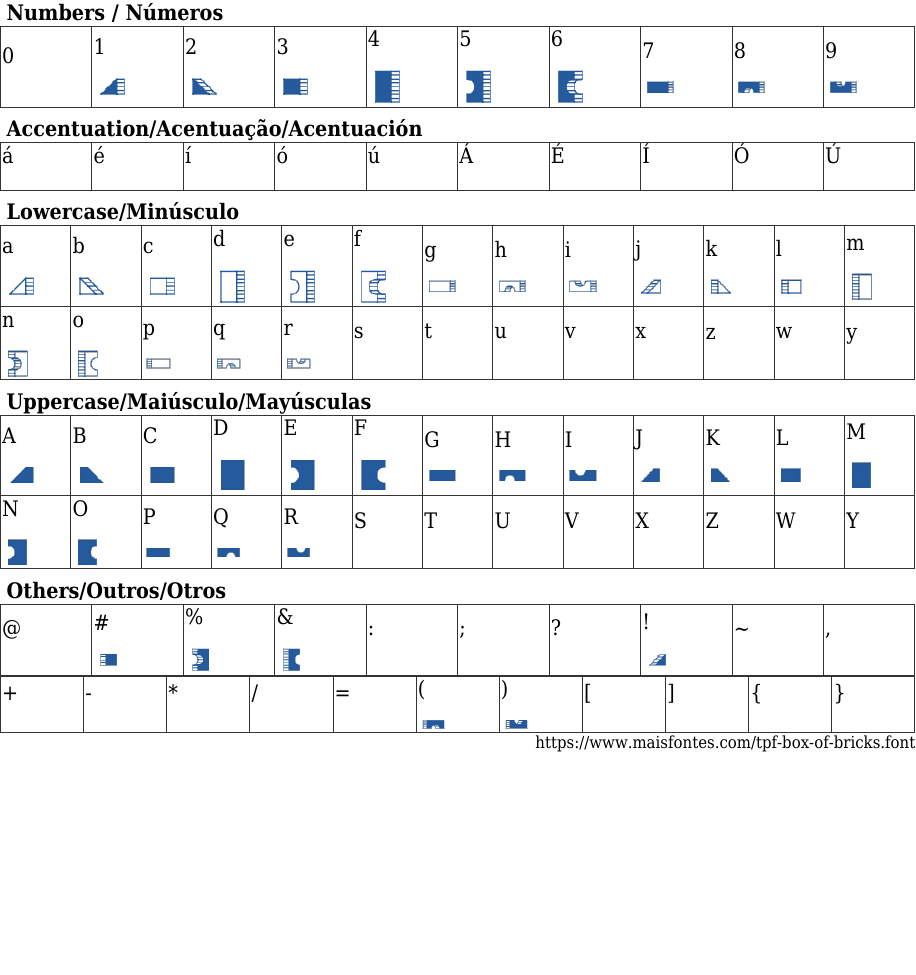 TPF Box of Bricks: Baixar Fonte Grátis | MaisFontes