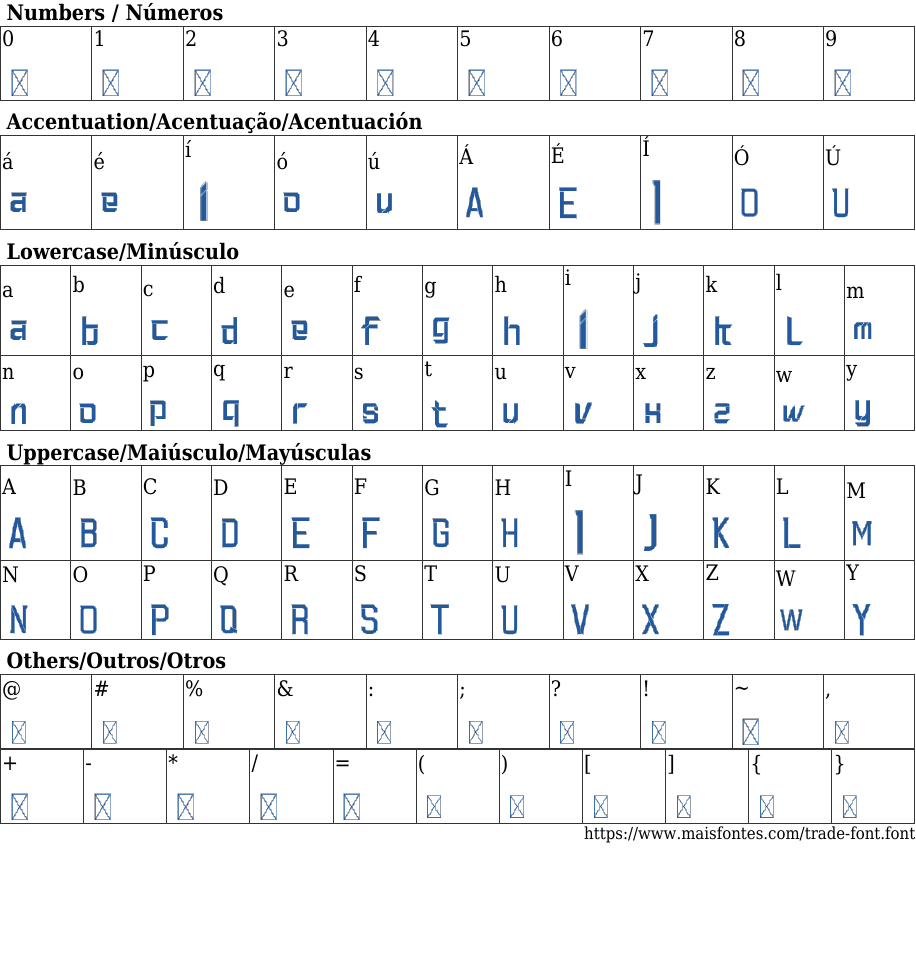 TRADE: Baixar Fonte Grátis | MaisFontes