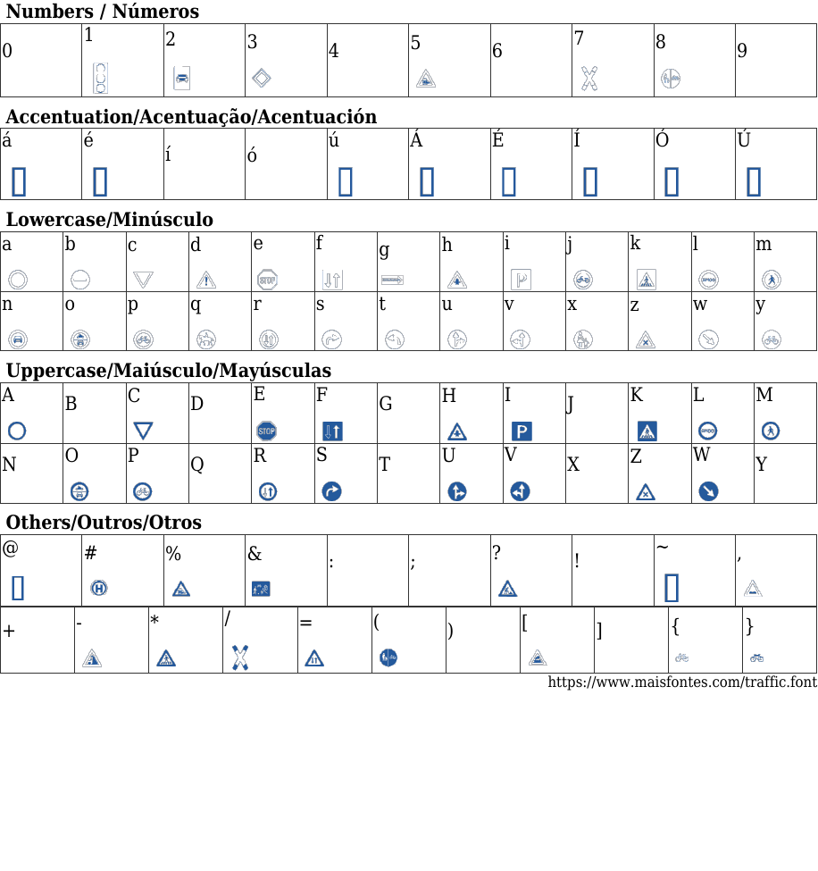 Traffic font download | MaisFontes.com