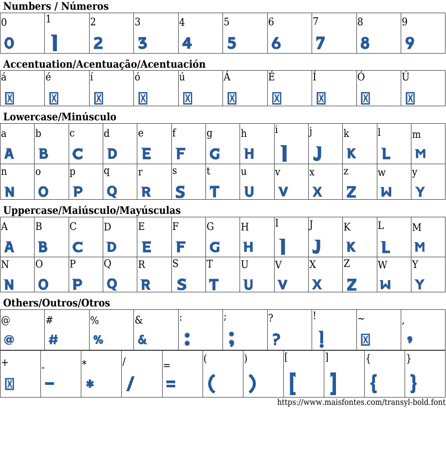 Transyl Bold: Download Free Font | MaisFontes