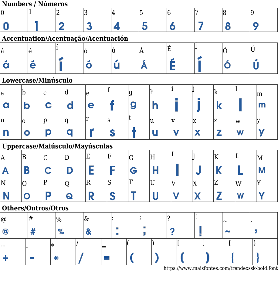 Trendex SSK Bold: Free Font Download | MaisFontes