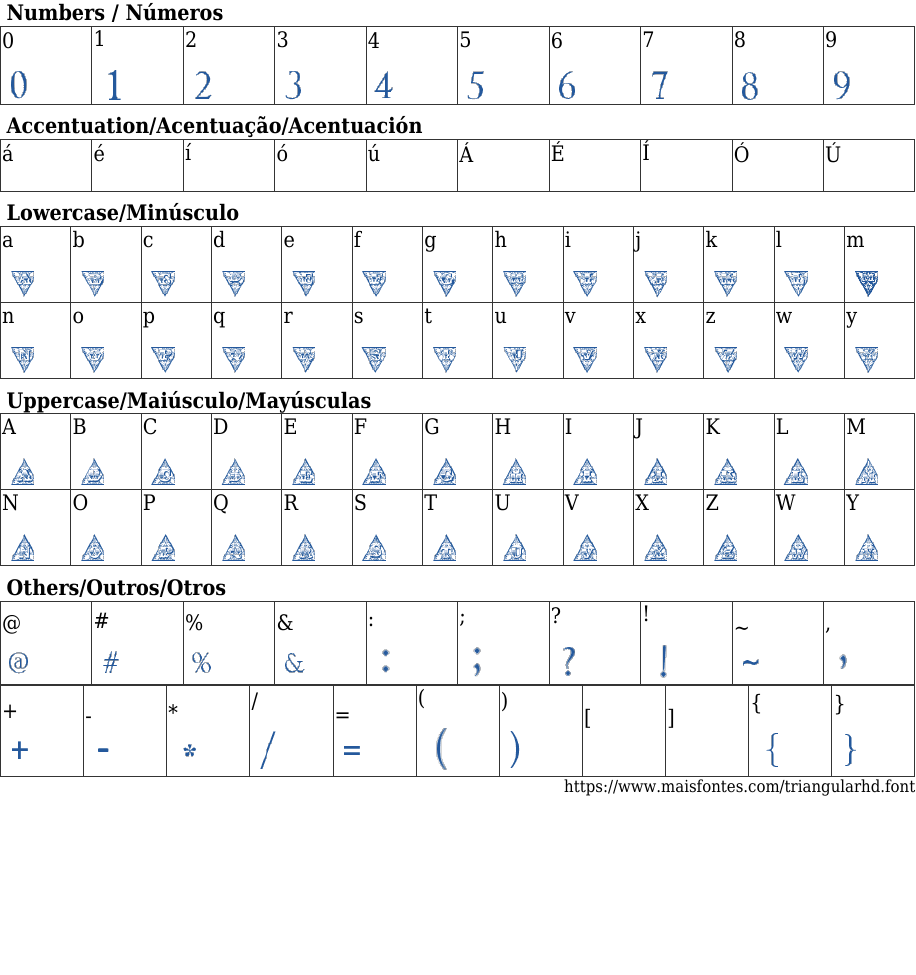 TriangularHD: Baixar Fonte Grátis | MaisFontes