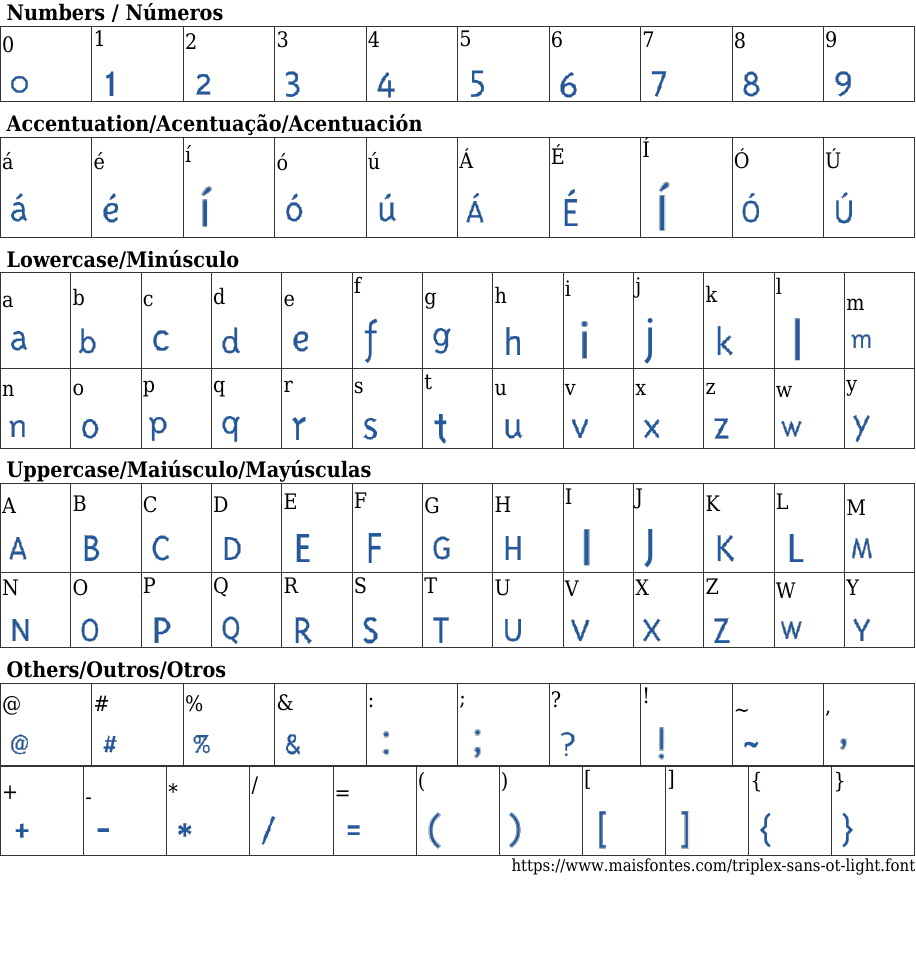 Triplex Sans OT Light Font: Free Download | MaisFontes