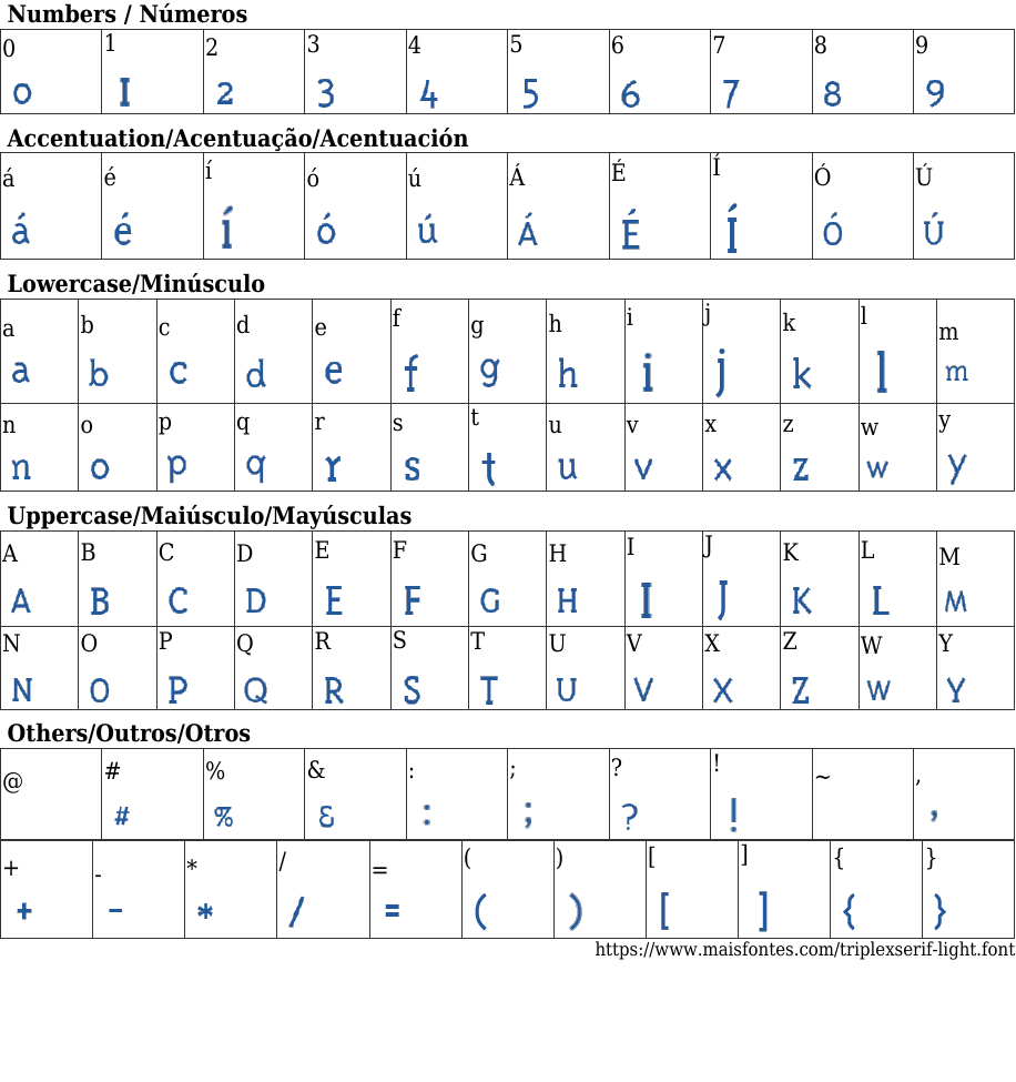 Triplex Serif Light: Free Font Download | MaisFontes